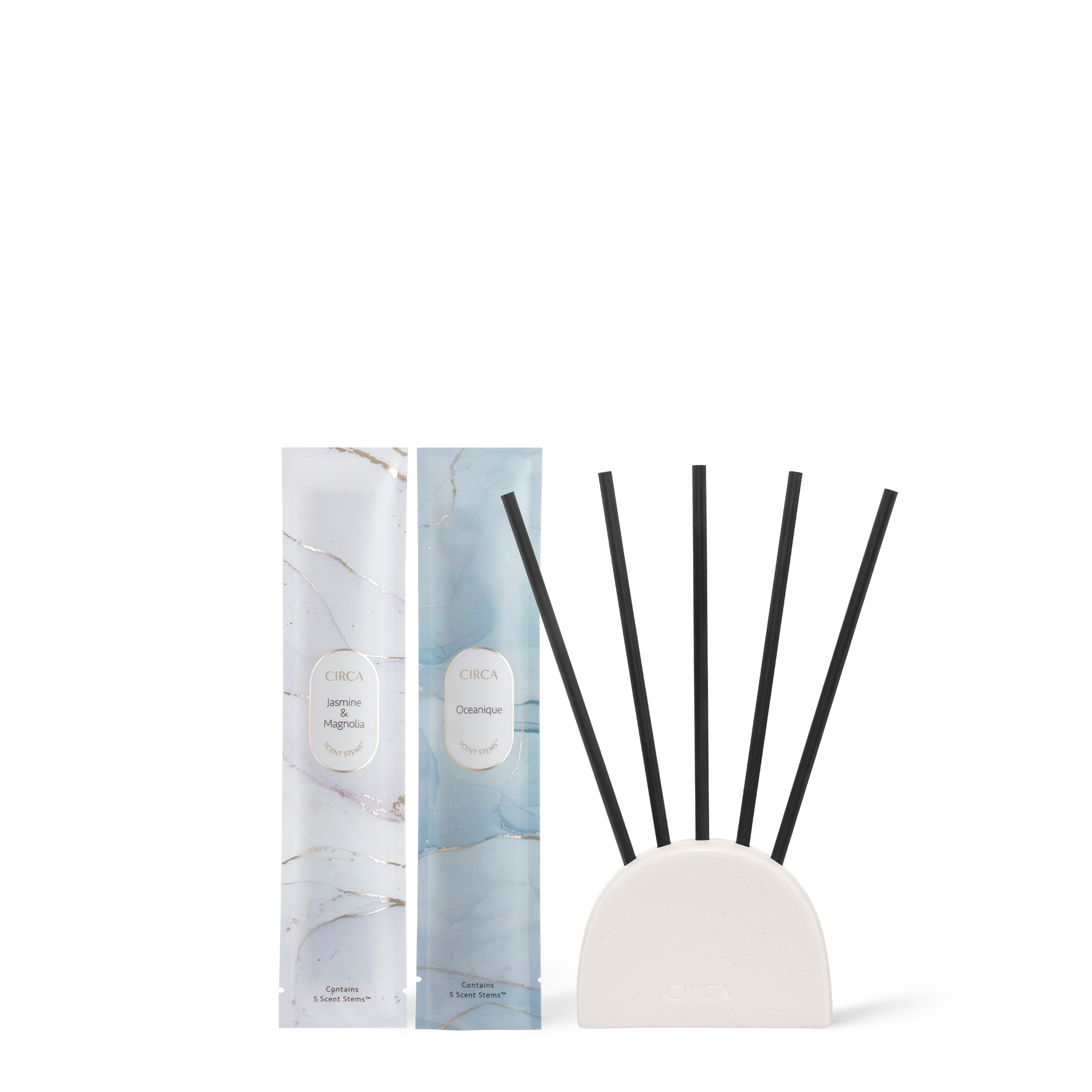 Oceanique and Jasmine & Magnolia Liquidless Diffuser Set | Circa – CIRCA AU